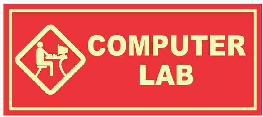 Computer Center Sign