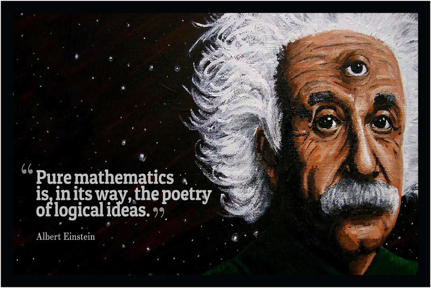 Math Quotes Albert Einstein