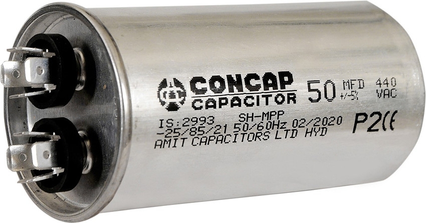 Concap 50 Mfd Capacitor for Air Conditioner Electronic Components Electronic Hobby Kit Price in India Buy Concap 50 Mfd Capacitor for Air Conditioner Electronic Components Electronic Hobby Kit online ...