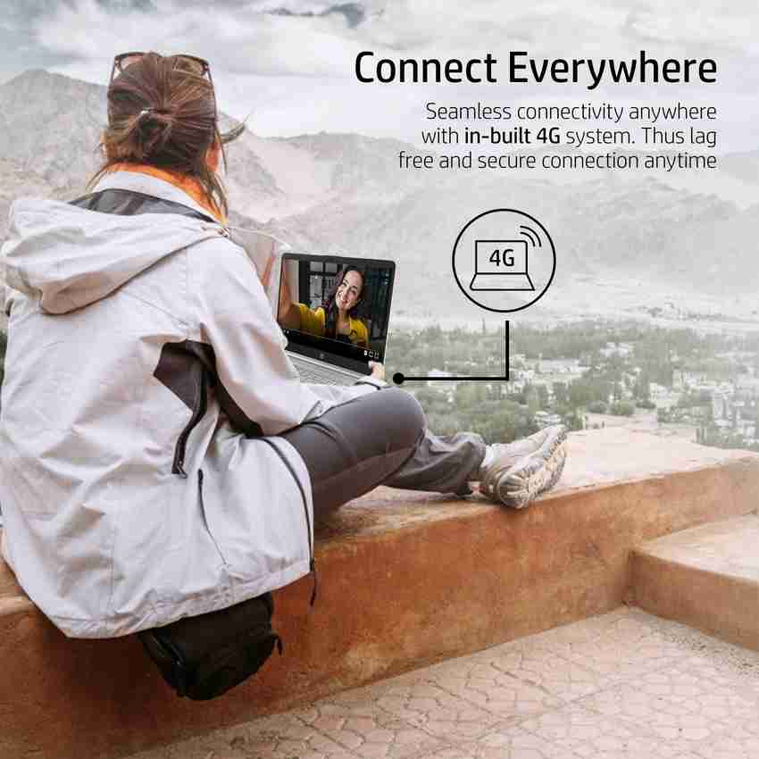 HP 14s Intel Core i5 10th Gen 1035G1 8 GB 1 TB HDD 256 GB SSD Windows 10 Home 14S ER0003TU Thin and Light Laptop with inbuilt 4G LTE Rs.60218 Price in India Buy