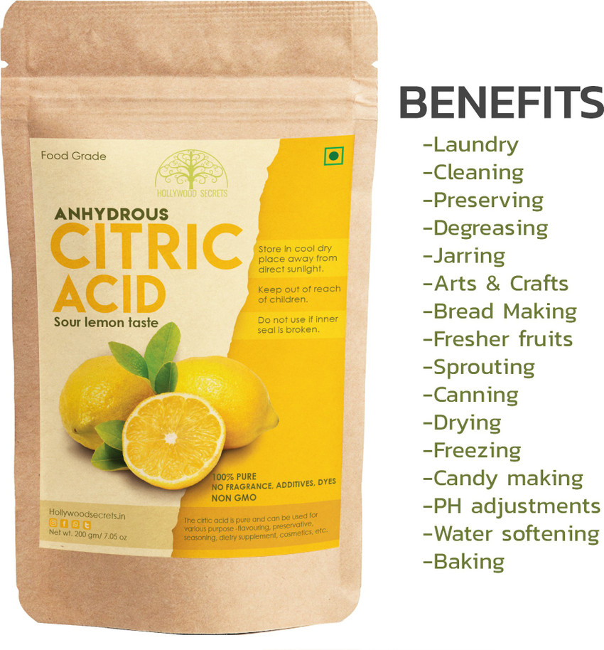 Citric Acid Crystals Uses