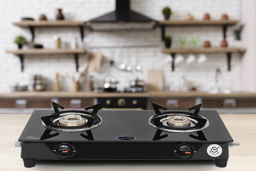Suraksha Shine byFogger Nano Glass Manual Gas Stove Price in India Buy Suraksha Shine byFogger Nano Glass Manual Gas Stove online at Flipkart