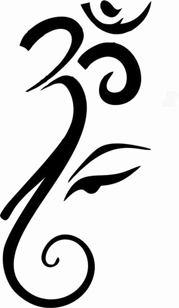 Stylish Om Logo Om Trishul Logo Design With Sun Rays, Om Trishul Logo,