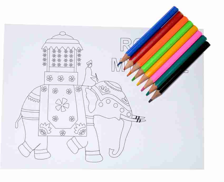 how to draw yakshagana face