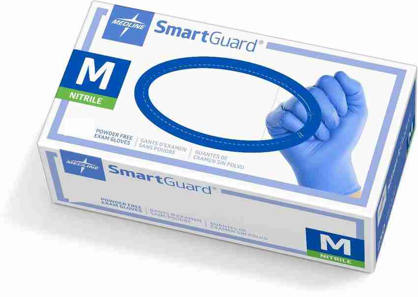 Medline Smart Gaurd Nitrile Examination Gloves Price in India Buy Medline Smart Gaurd Nitrile Examination Gloves online at Flipkart