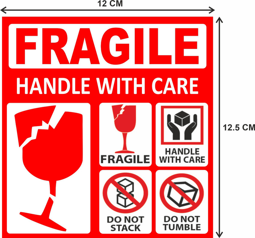Fragile Logo Do Not Stack