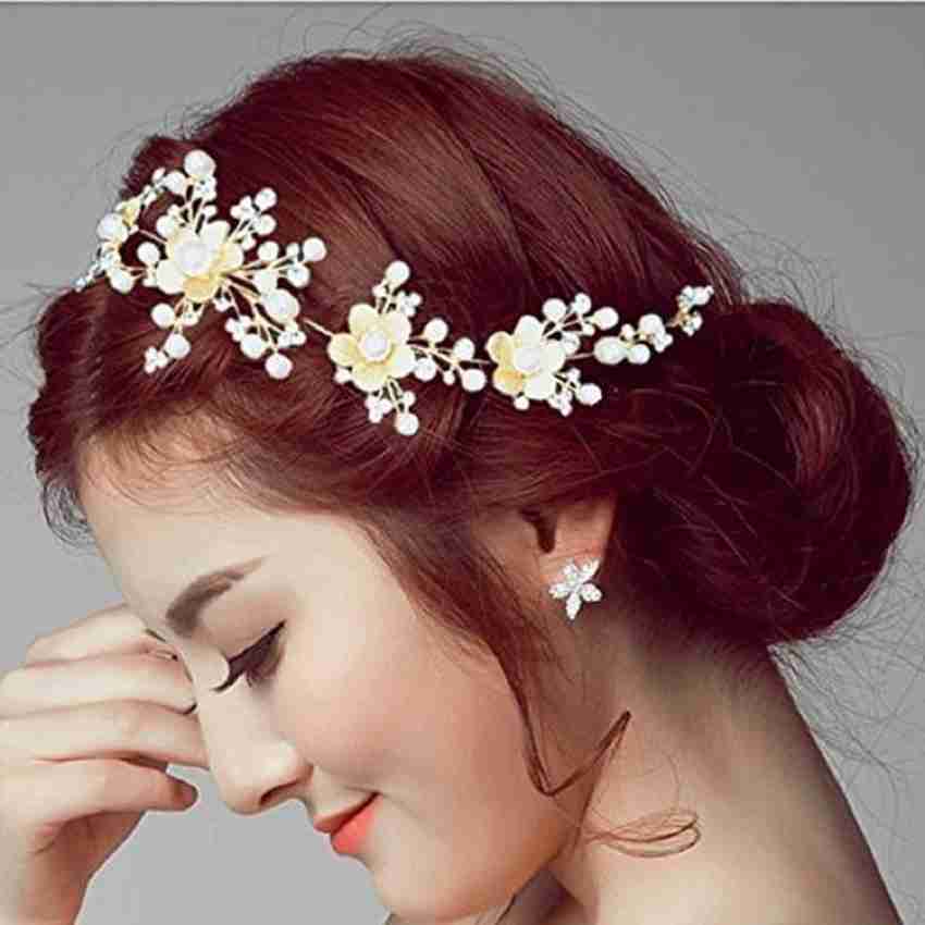HNB23 Party Bridal Fancy Hair Clip Headband Hair Accessories Tiara Hair Clip Price in India Buy HNB23 Party Bridal Fancy Hair Clip Headband Hair Accessories Tiara Hair Clip online at Flipkart