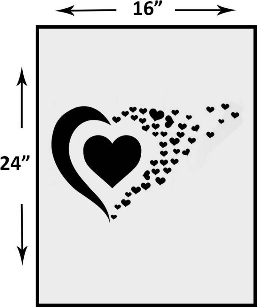 Heart Stencil Designs