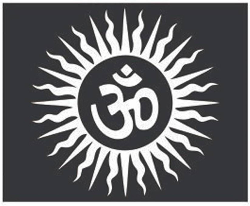Small Om Sticker