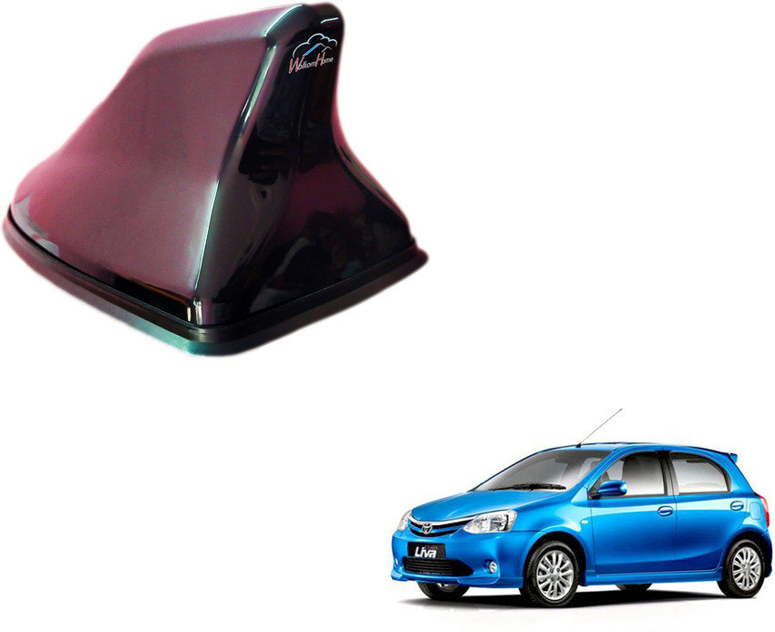 WolkomHome High performance Shark Fin Antenna Black color Car FM Radio Signal Aerials for Toyota Etios Liva Satellite Vehicle Antenna Price in India Buy WolkomHome High performance Shark Fin Antenna B...