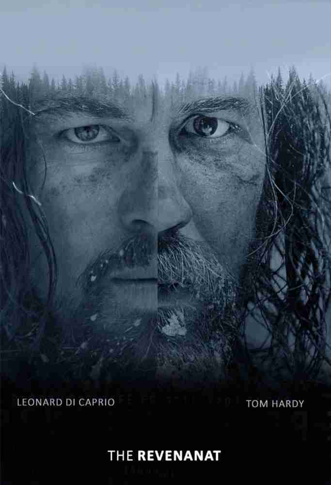 The Revenant Movie Poster The Revenant' Poster, Picture, Metal Print,
