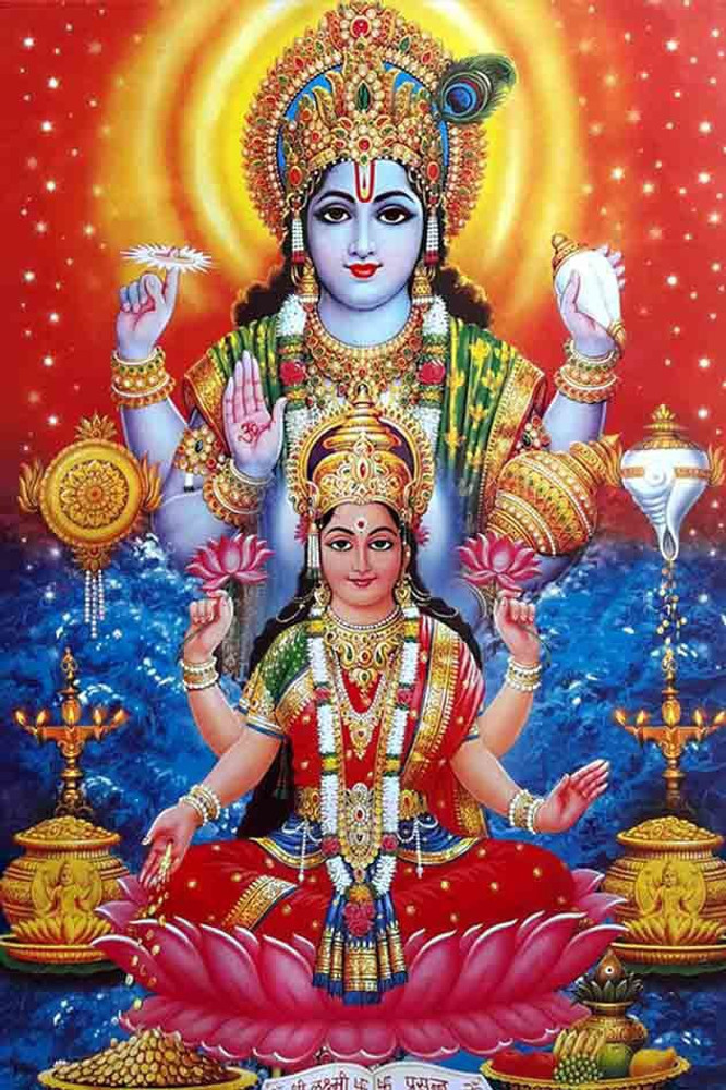 Images Of Lord Vishnu And Lakshmi