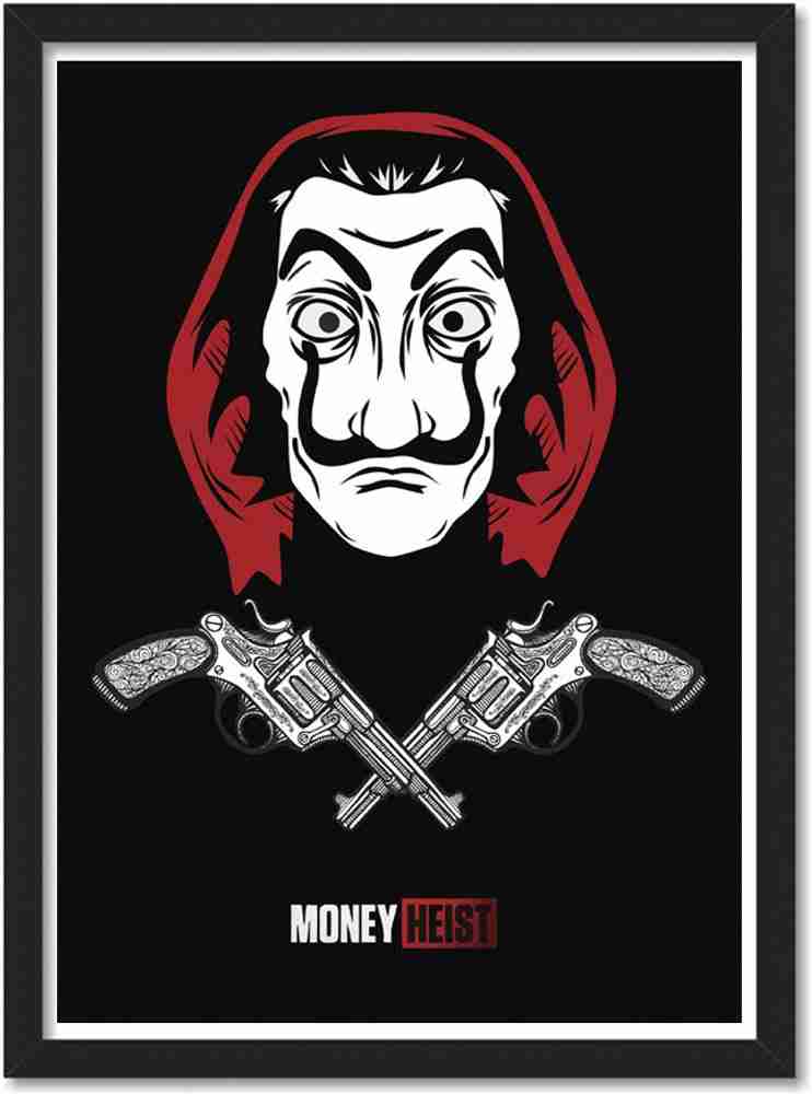 Money Heist Framed Poster for Room Office 10x13 inch Framed Paper Print Minimal Art Quotes Motivation posters in India Buy art film design movie music nature and educational paintings wallpapers at