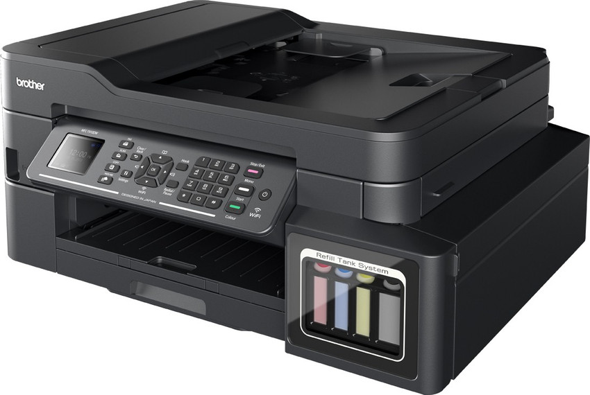 brother MFC T910DW Multi function WiFi Color Ink Tank Printer Color Page Cost 26 Paise Black Page Cost 10 Paise Borderless Printing brother Flipkart