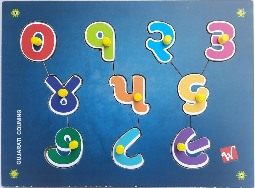 Gujarati Numbers 1 To 10