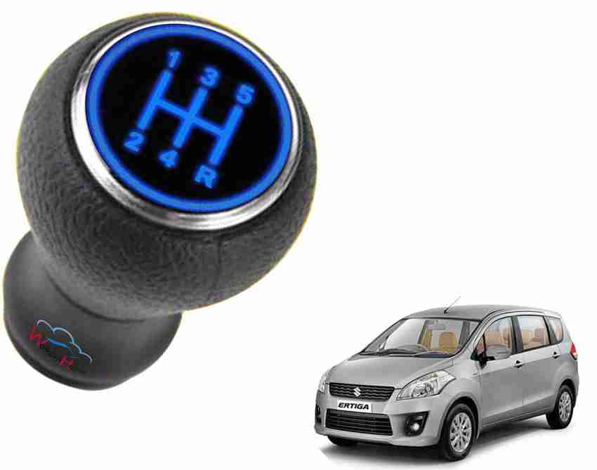 WolkomHome Led Gear Knob Shift with Blue Light Manual Transmission Gear Shifting Knob Black For Maruti Suzuki Ertiga Type 1 Car Gear Lever Price in India Buy WolkomHome Led Gear Knob Shift