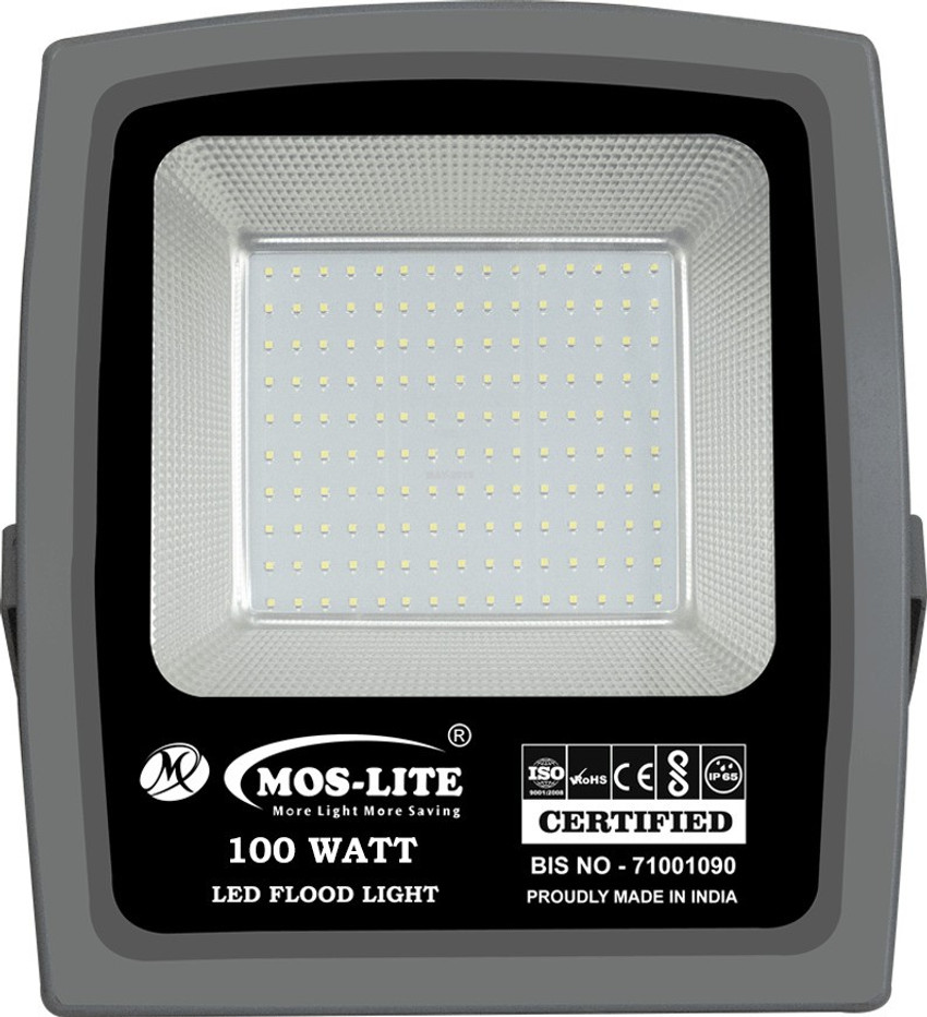 Mos 100 Watt Flood Light 100 Watt LED Flood Light, For Outdoor, Pure