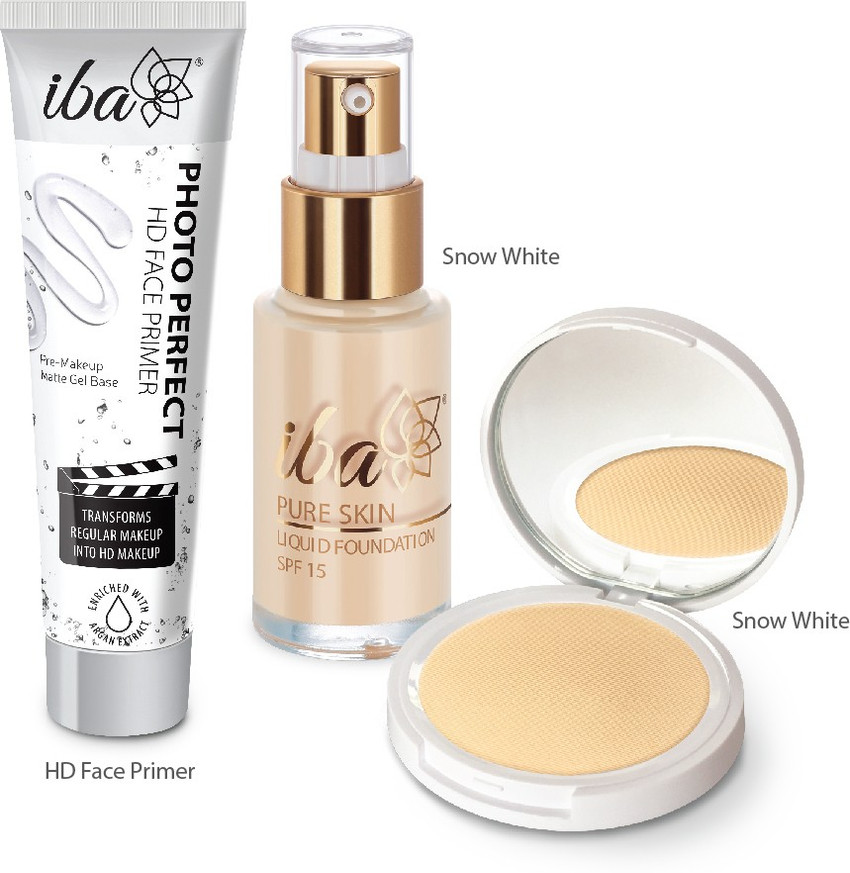 Iba Perfect Look Long Wear Mattifying Compact (Snow White, 45% OFF