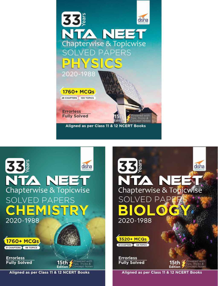 [PDF] Disha 33 Years NEET Chapterwise Topicwise Solved, 52% OFF