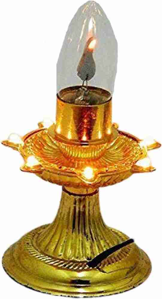 Lighting Lamps In Pooja Room