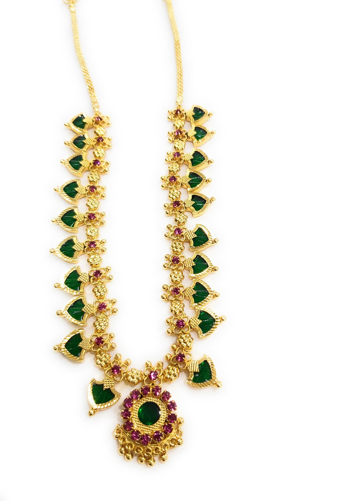 Kerala Traditional Jewellery Palakka Mala kerala-traditional-jewellery-palakka-mala