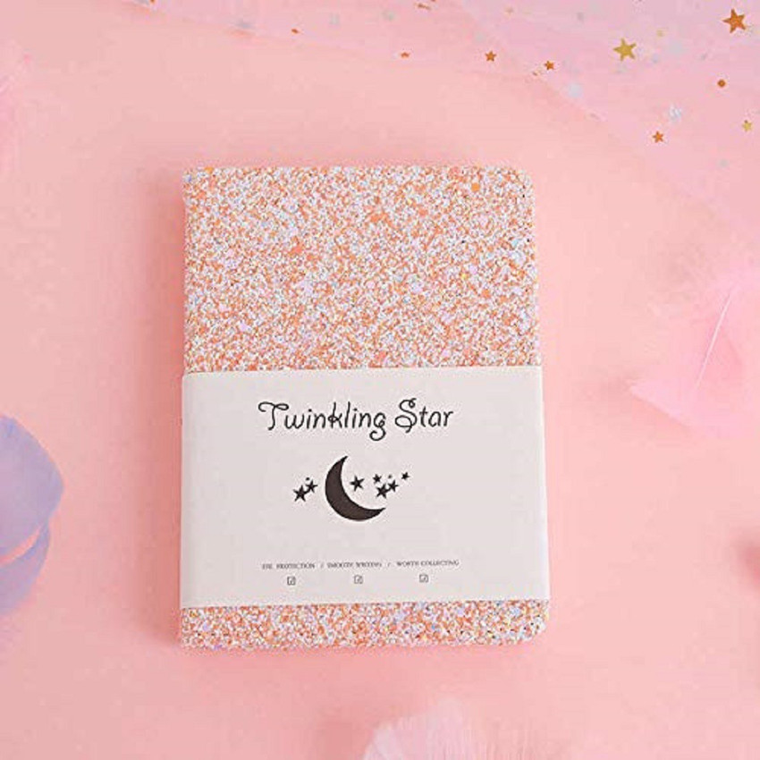 Sparkle Pink Glitter Diary