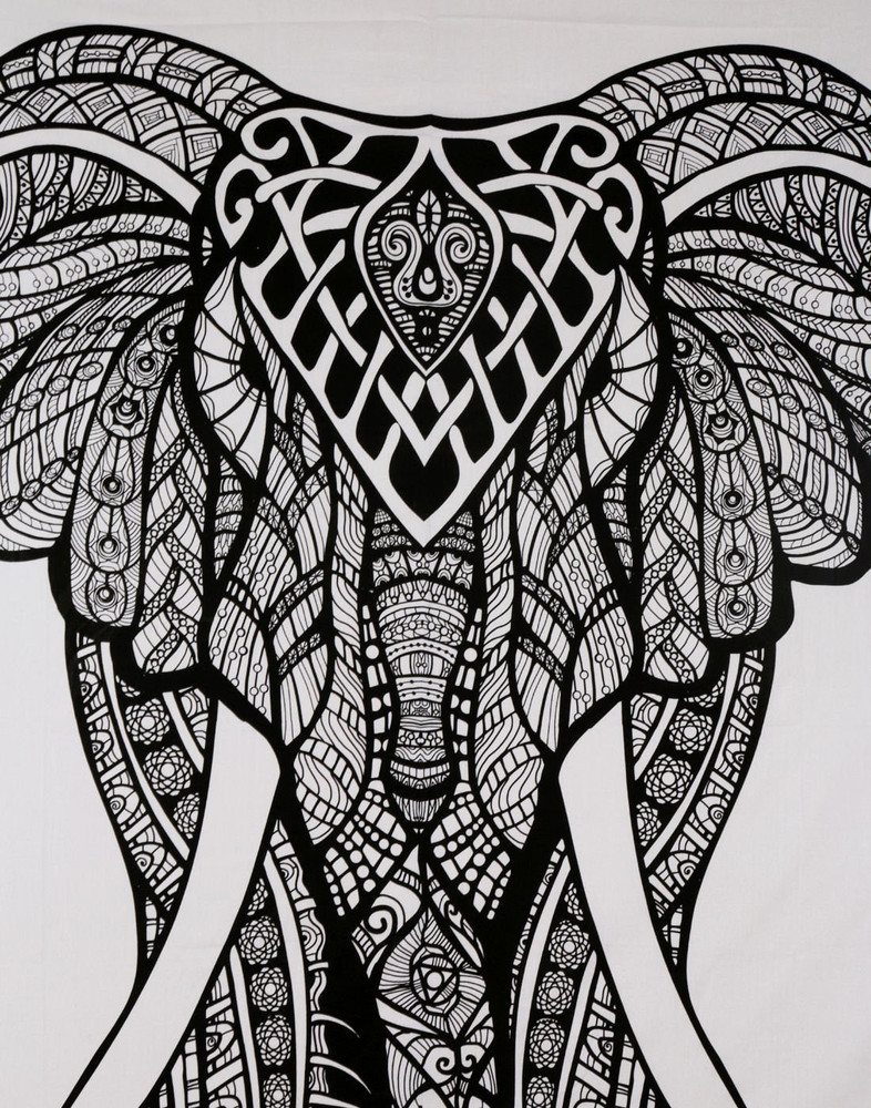 tie dye coloring pages