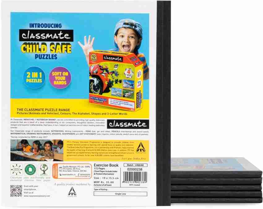 Classmate Notebooks Back Cover