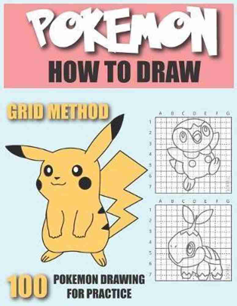 how to draw pikachu in english