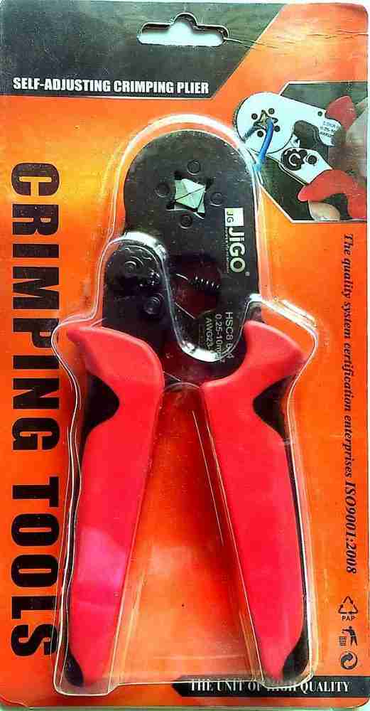JG HSC8 6 4 CRIMPING TOOL JIGO HSC8 6 4 0.25 10mm AWG23 10 by FLEXTOMATION Wire Cutter Cable Cutter Manual Hydraulic Crimper Price in India Buy JG HSC8 6 4 CRIMPING TOOL