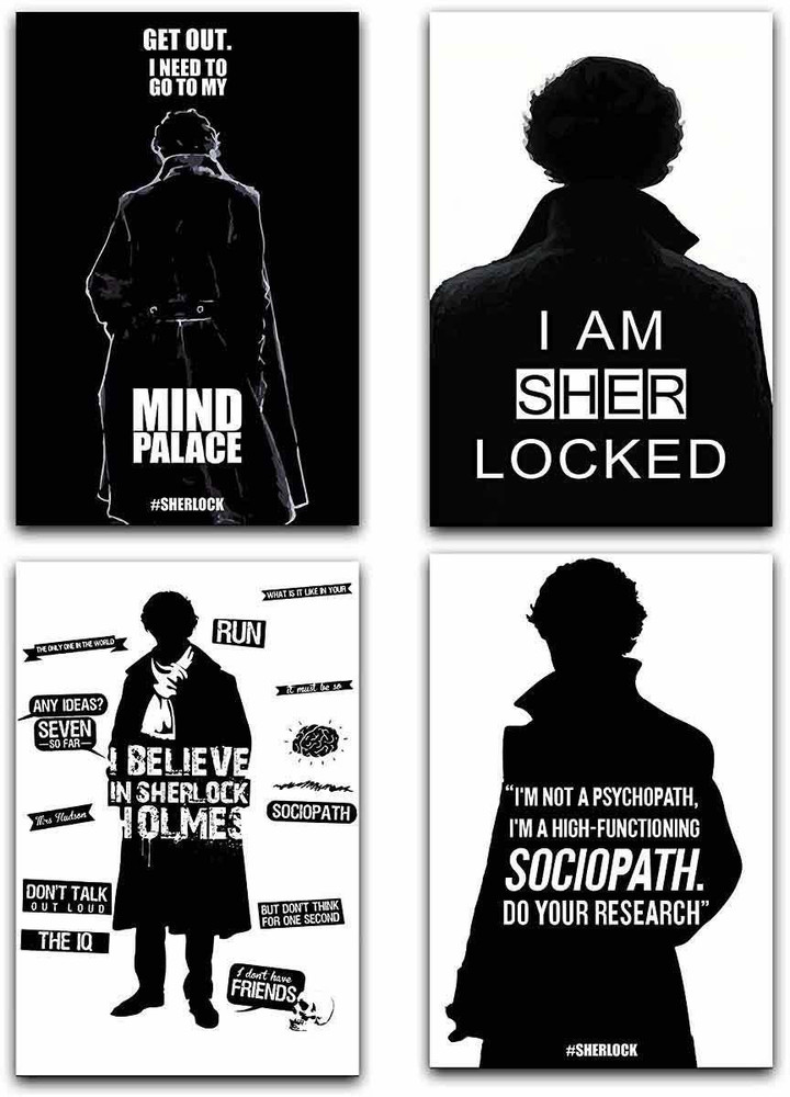 I Believe In Sherlock Holmes Wallpaper