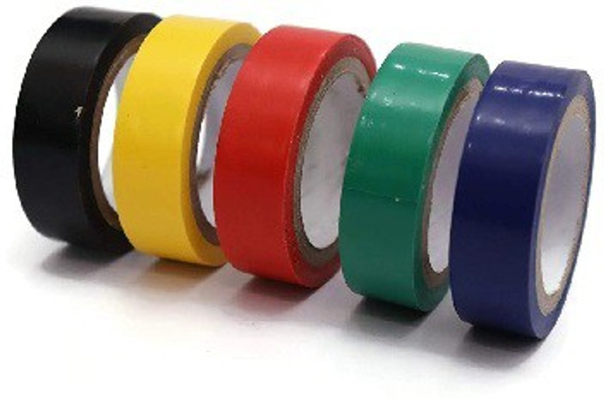 SUCHETA PVC Tape PVC Tape Self Adhesive for Electric Wire 0.125x170 PACK OF 5 PCS Price in India Buy SUCHETA PVC Tape PVC Tape Self Adhesive for Electric Wire 0.125x170 PACK