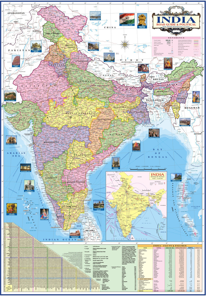 Political Map Of India High Quality Political Map Of India And