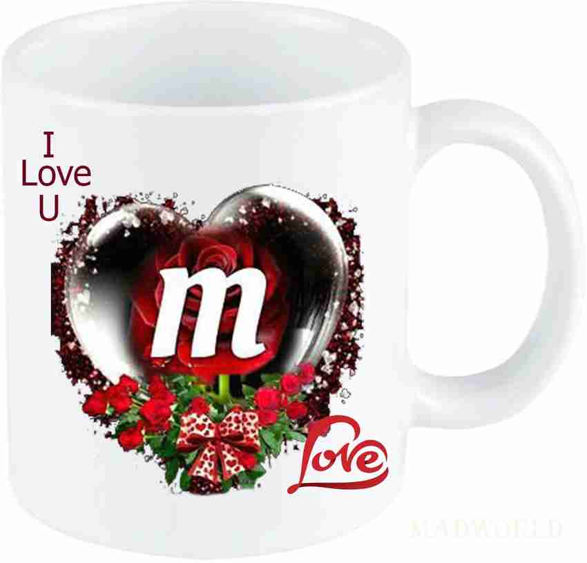 M Alphabet In Love