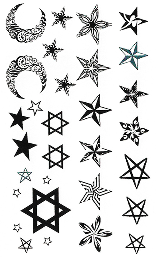 Tattoo Stars Design