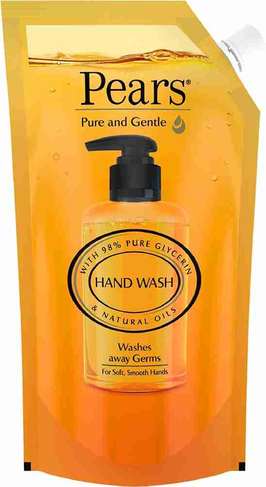 Pears Moisturising Handwash With 98 Pure Glycerine For Soft Protected Hands Hand Wash Refill Pouch Price in India Buy Pears Moisturising Handwash With 98 Pure Glycerine For Soft Protected