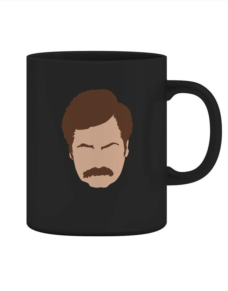 Ron Swanson Mustache Cup