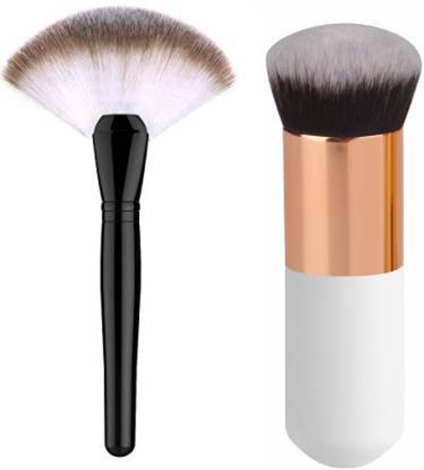 JOTKAPARKASH Foundation Brush White Slim Fan Brush Makeup Blush Price in India Buy JOTKAPARKASH Foundation Brush White Slim Fan Brush Makeup Blush Online In India Reviews Ratings Features