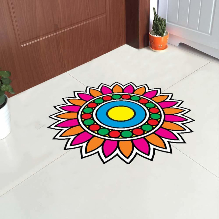 Floor Design Rangoli | Floor Roma