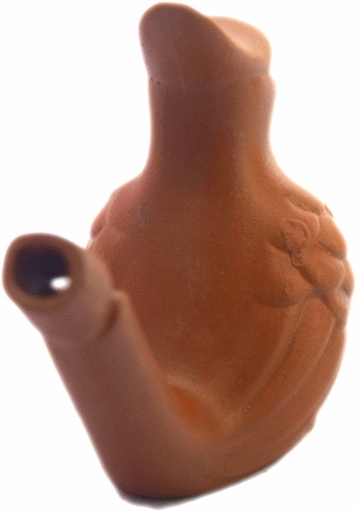 Indian Pottery Whistles Indian Handmade Clay Bird Two Different