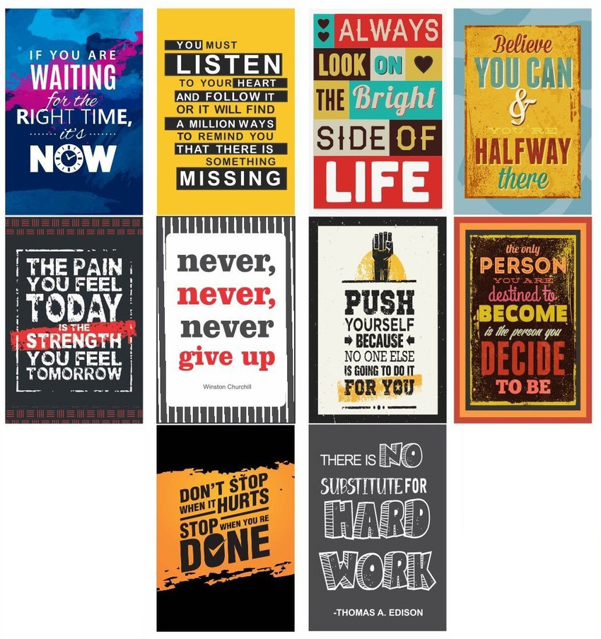 Motivational Poster Study