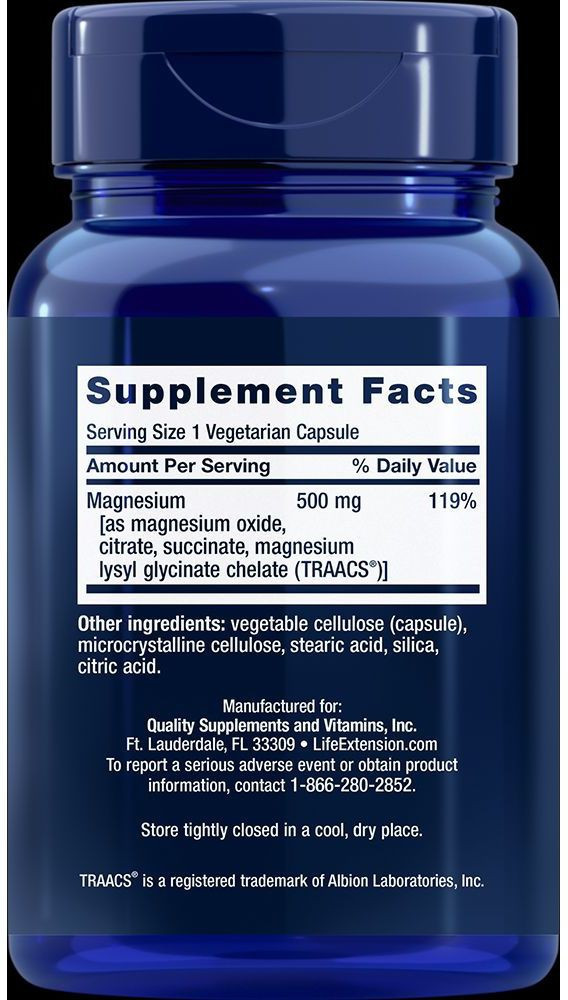 Life Extension Magnesium Oxide