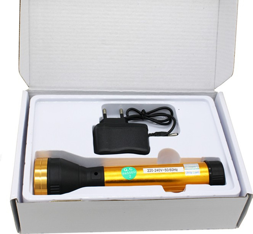 KENNEDE Gold 20W LED Rechargeable Latest Version Torch Light With Long Time Backup Battery Torch Price in India Buy KENNEDE Gold 20W LED Rechargeable Latest Version Torch Light With Long Time