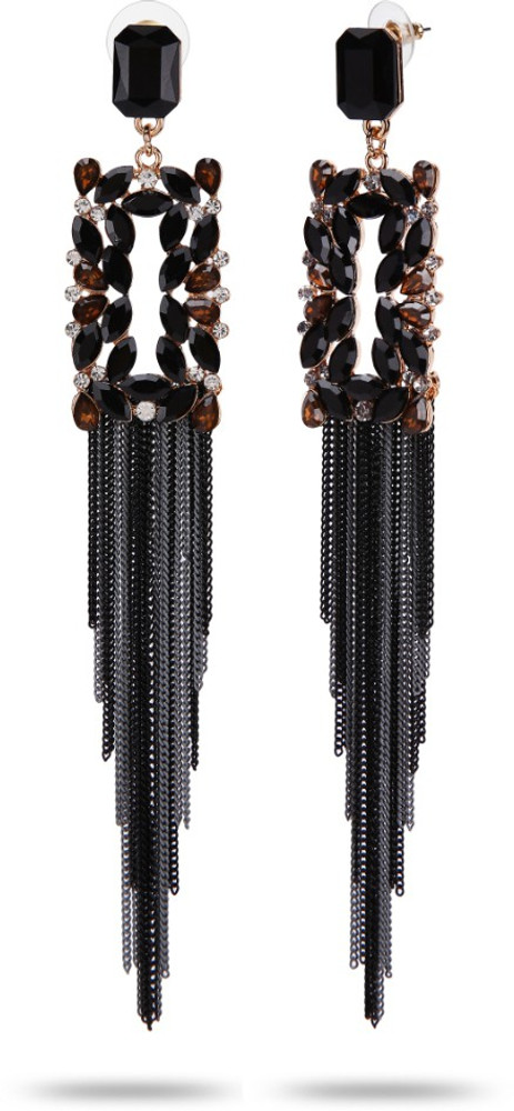 Flipkart Buy YouBella Stylish Earrings Fancy Party wear Ear Rings Jewellery earings Alloy Drops Danglers Online at Best Prices in India