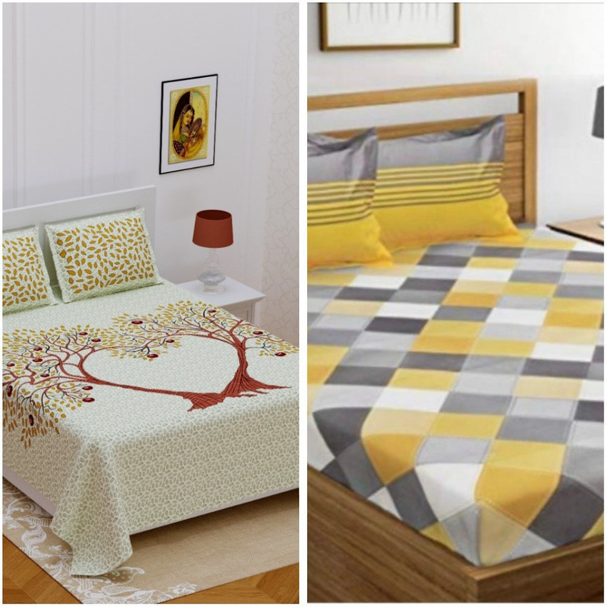 double cotton bed sheet 199 TC Cotton Double Checkered Flat Bedsheet Buy double cotton bed sheet 199 TC Cotton Double Checkered Flat Bedsheet Online at Best Price in India Flipkart