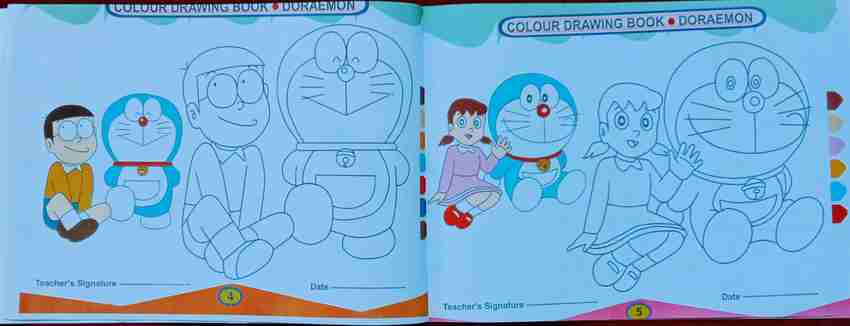 101 coloring pages doraemon in hindi