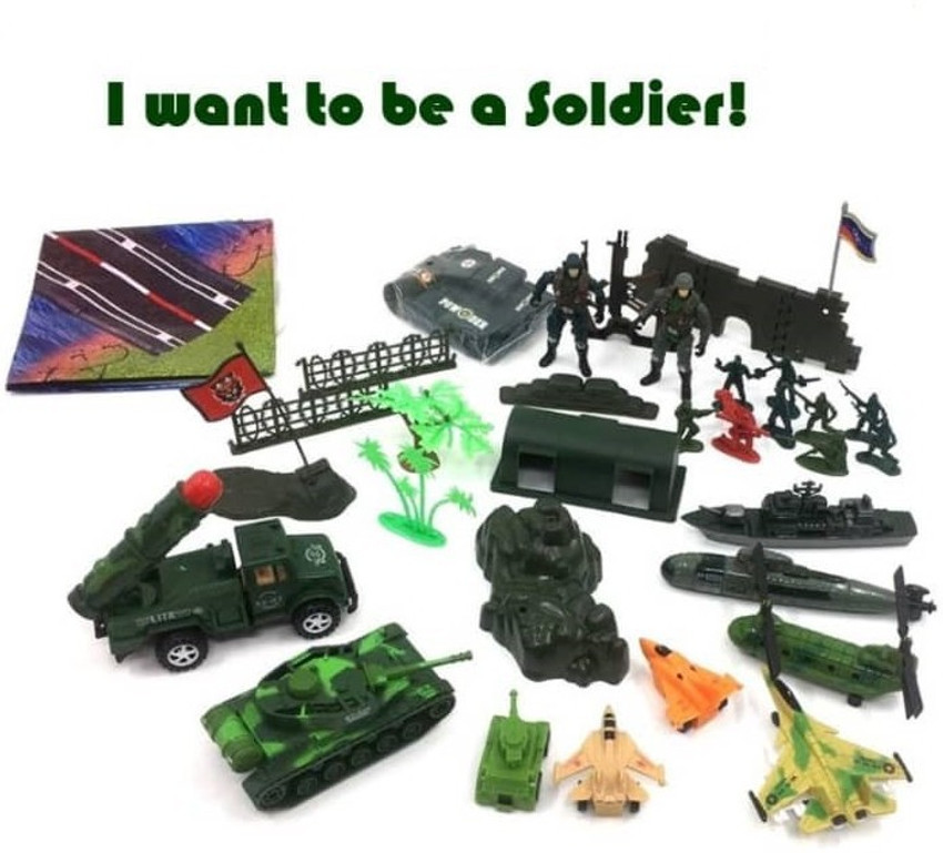 Battlefield Legends Toy Soldiers Playset