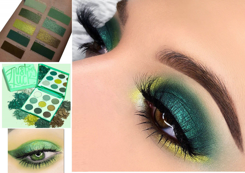 Green Eye Makeup Palette | Saubhaya Makeup