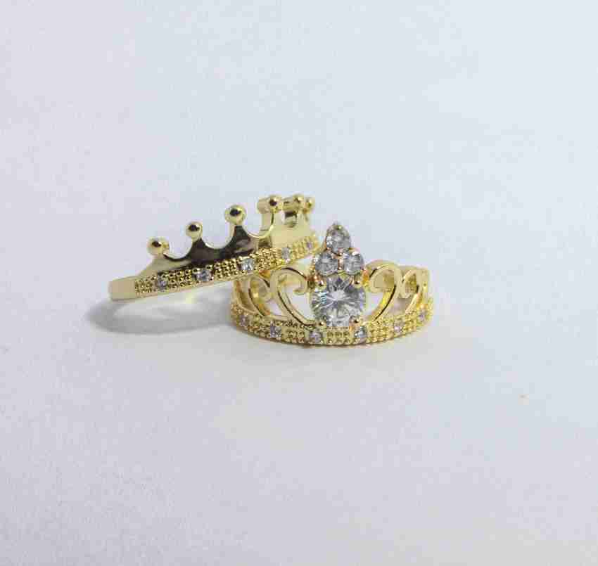 King And Queen Crown Rings