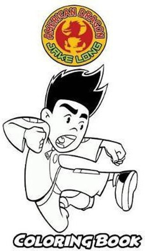american dragon jake long coloring pages